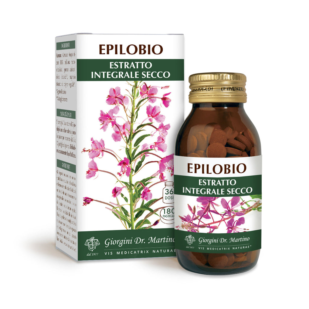 Dr Giorgini Epilobium Whole dry extract 180 tablets of 500 mg – Qathu
