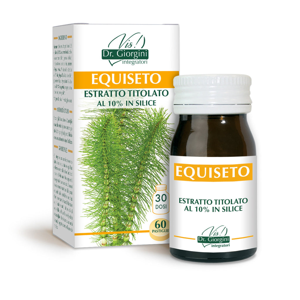 Dr Giorgini horsetail titrated extract 60 tablets of 500 mg - 30 gr – Qathu