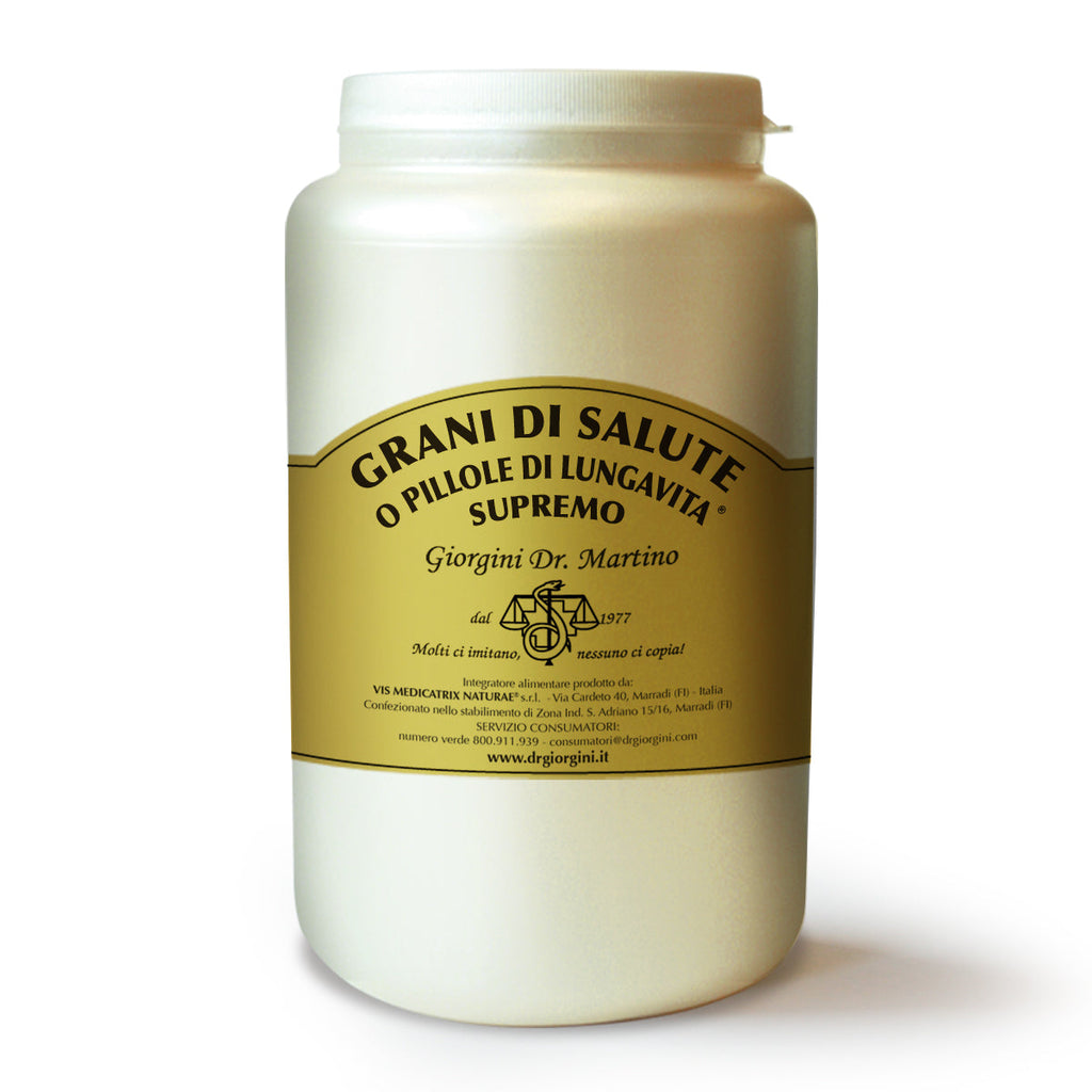 Dr Giorgini Granos saludables o pastillas Supreme Long Life de 1 kg – Qathu