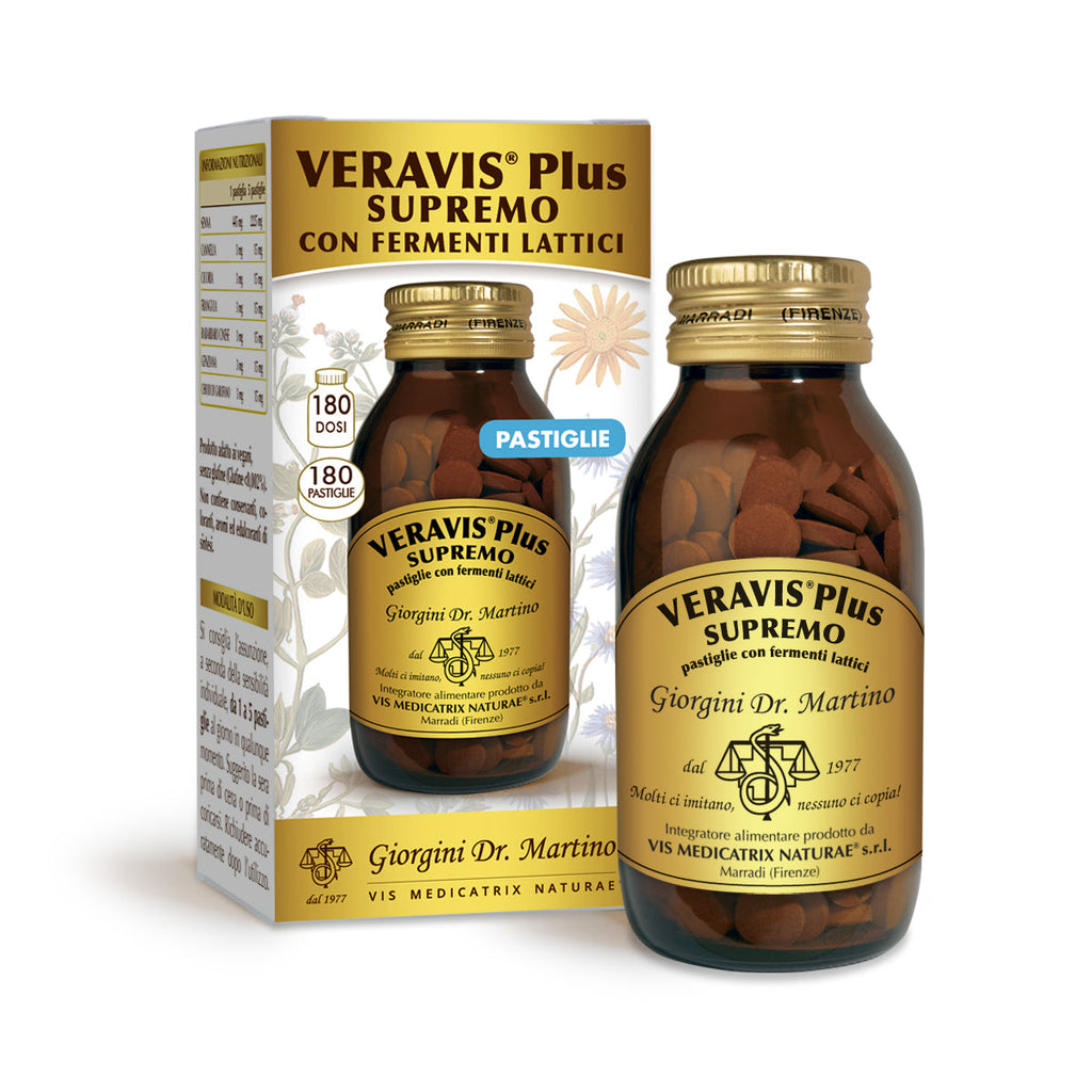 Dr Giorgini Veravis Plus Supremo 180 Tablets 500mg | Qathu.com — Bel