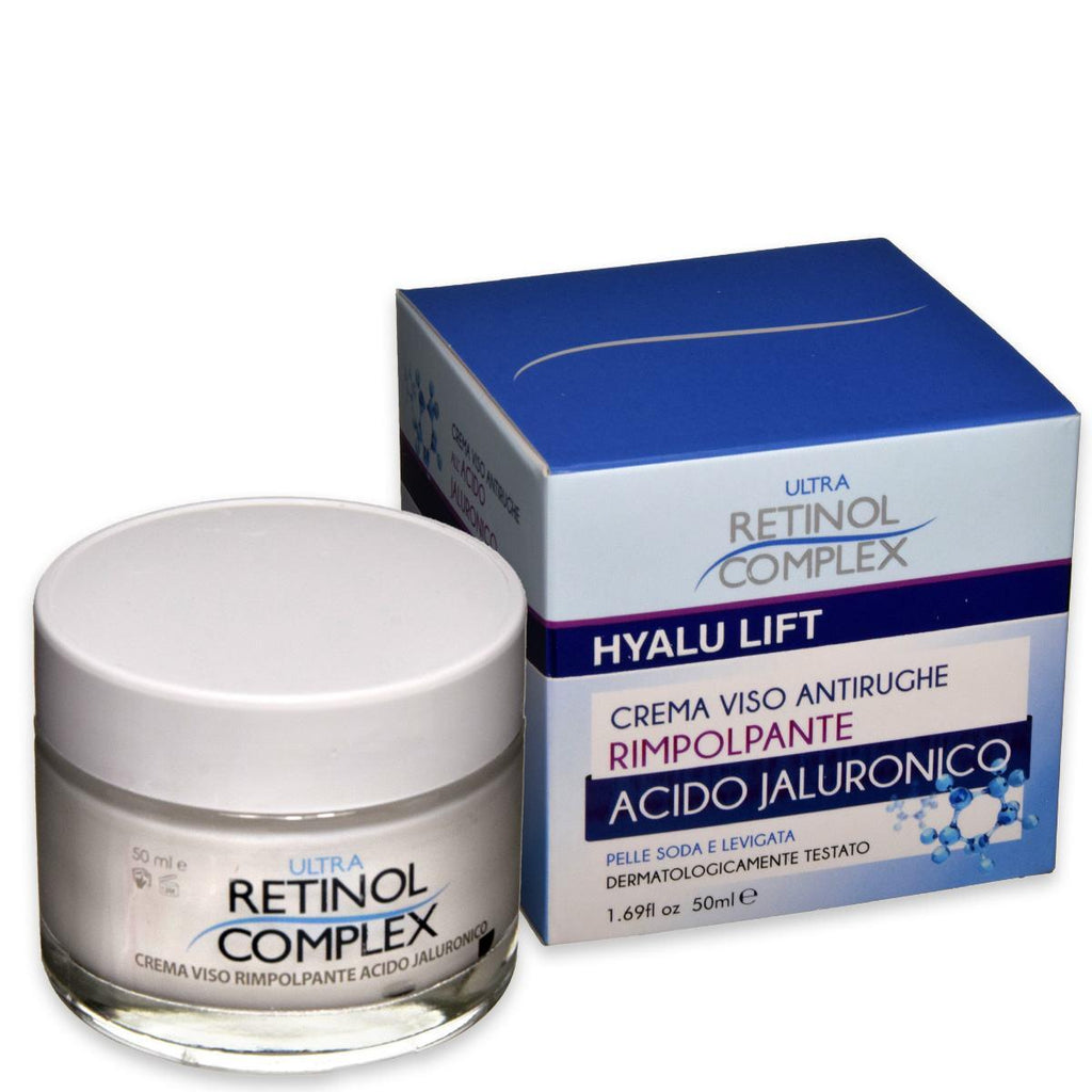 Retinol Complex Ultra Crema Viso Rimpolpante All'Acido Jaluronico 50 Ml ...