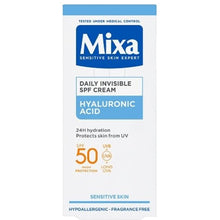 Mixa Invisible Daily SPF Cream SPF 50 - Skin Moisturizer - 50ml – Qathu