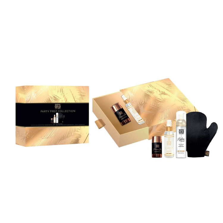 Dripping Gold Party Prep Self-Tanning Gift Set – Qathu