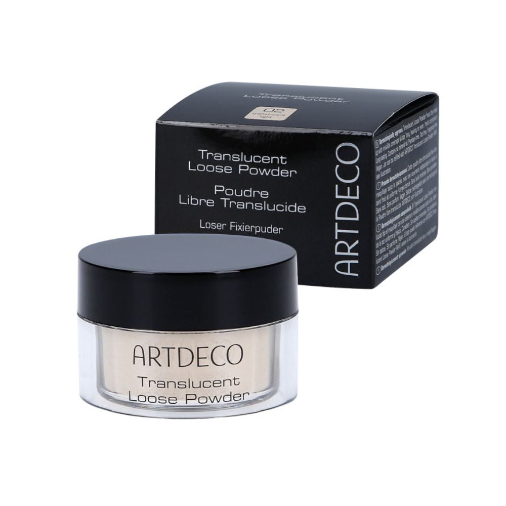 Artdeco (Translucent Loose Powder) 8g - Shade: 02 Translucent Light – Qathu