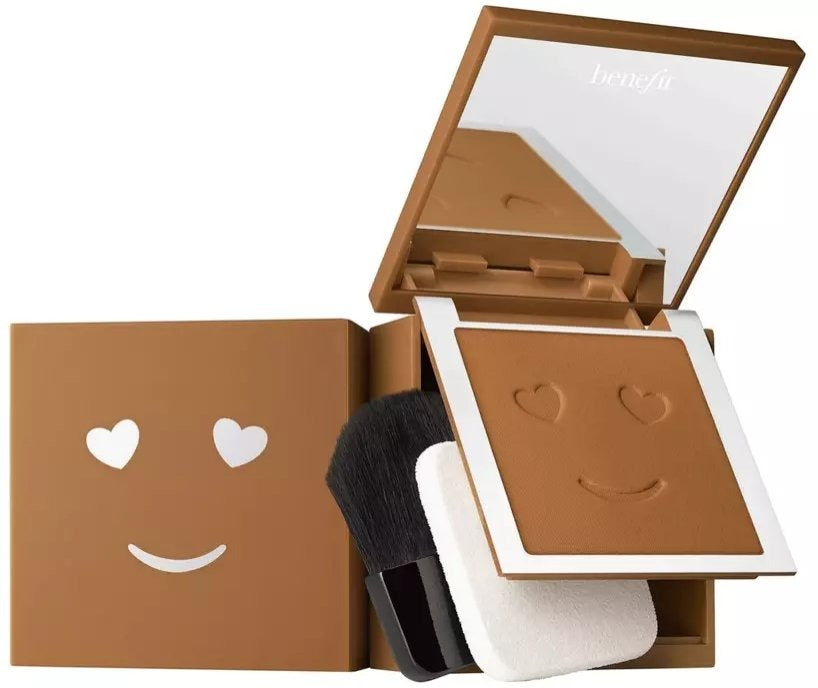 Benefit, Hello Happy Velvet, Matte Finish, Compact Foundation, 12 Dark ...