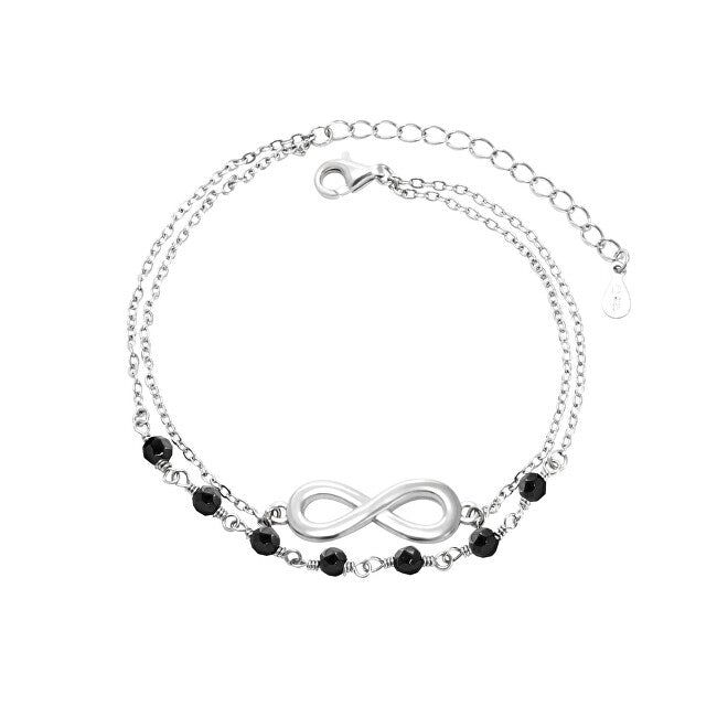 Beneto Matching Silver Infinity Double Bracelet AGB751/21 – Qathu