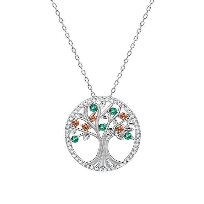 Beneto Silver necklace with tree of life AGS1139/47 – Qathu