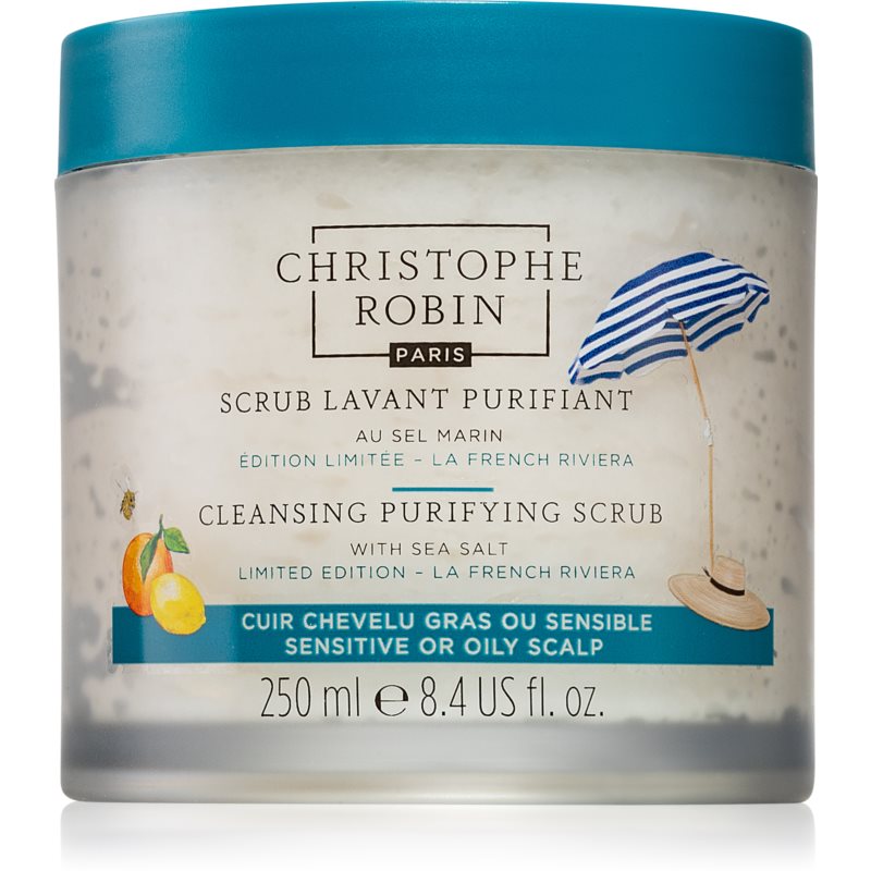 Christophe Robin Purifying Sea Salt Scrub Treatment To Purify 250 ml ...