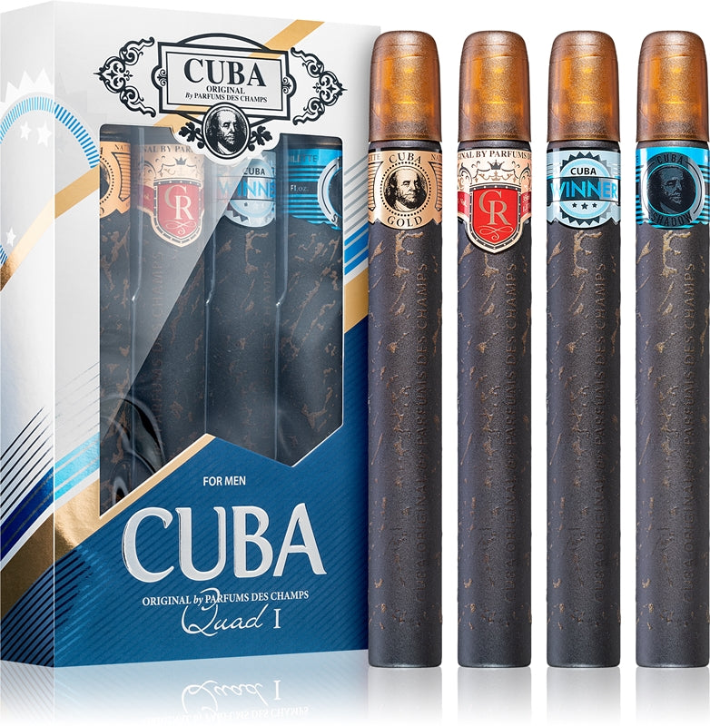 Cuba Quad I Miniature Gift Set - 140ml – Qathu