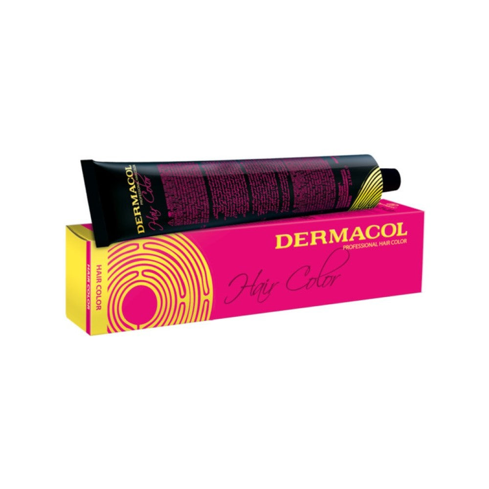 Dermacol Professional Hair Color Permanent Hair Dye 5/6 Dark Mahogany ...