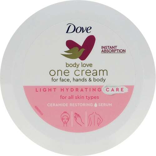 Dove Body Love (Light Moisturizing Care) Moisturizing Face and Body ...
