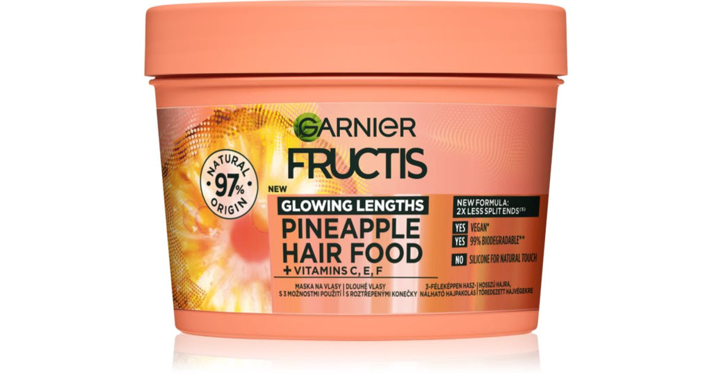 Garnier Fructis Food Pineapple Hair Mask - 400ml – Qathu