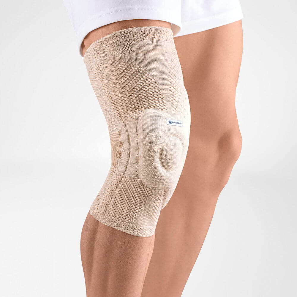 Bauerfeind GenuTrain A3 Compression Knee Brace Right Size 6 Natural – Qathu