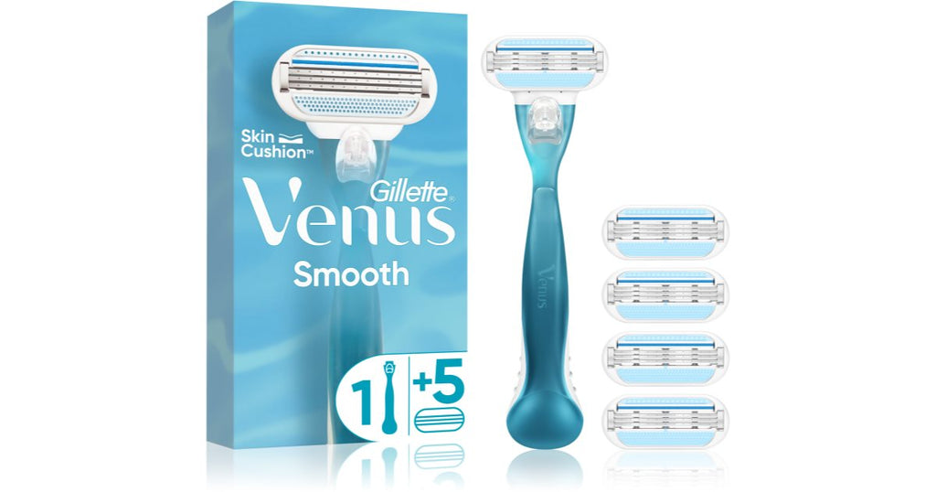 Gillette Venus - Women's Razor + 5 Replacement Heads – Qathu