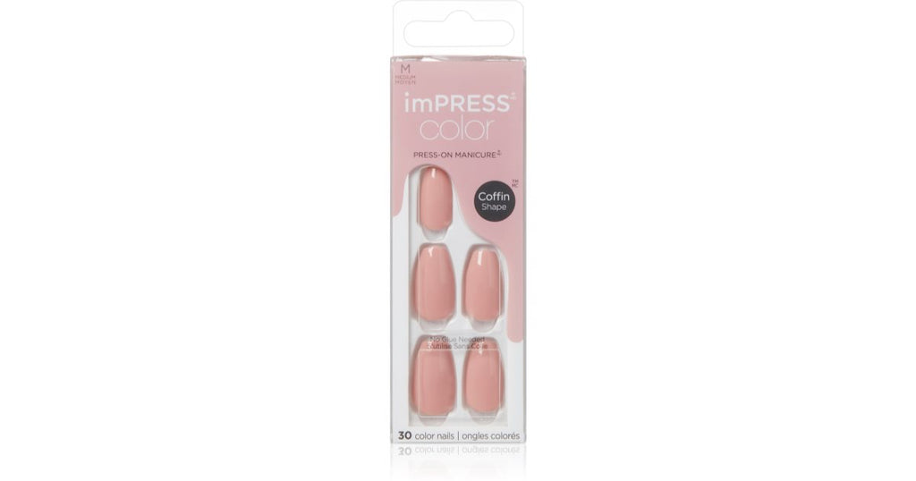 Kiss my face ImPRESS Color MC Sumptuous Nails 30pcs – Qathu