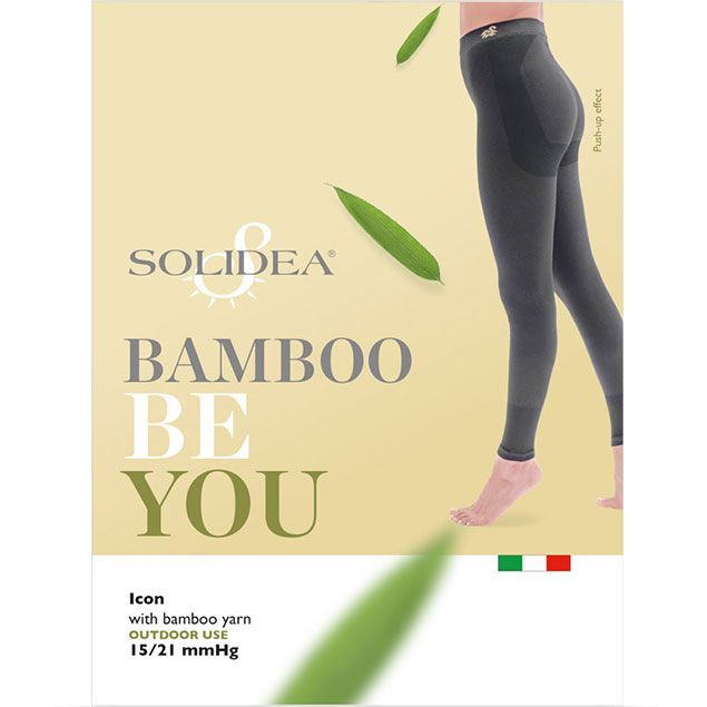 Solidea Be You Bamboo Icon Compression Leggings 15 21 mmHg Navy Blue 4L ...