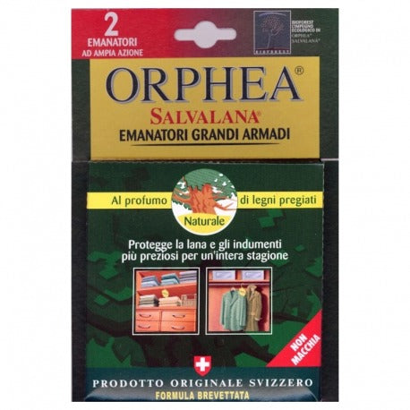Orphea Orphea Salvalana 2 Large Emitters for Wardrobes Precious Woods ...