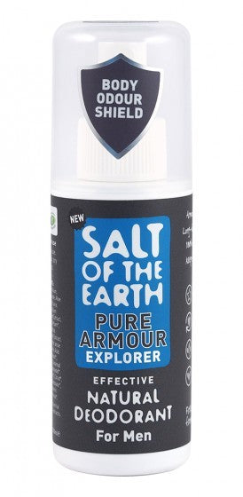 Natural Deodorant for Men Pure Armor Explorer (Natura l Deodorant) 100 ...