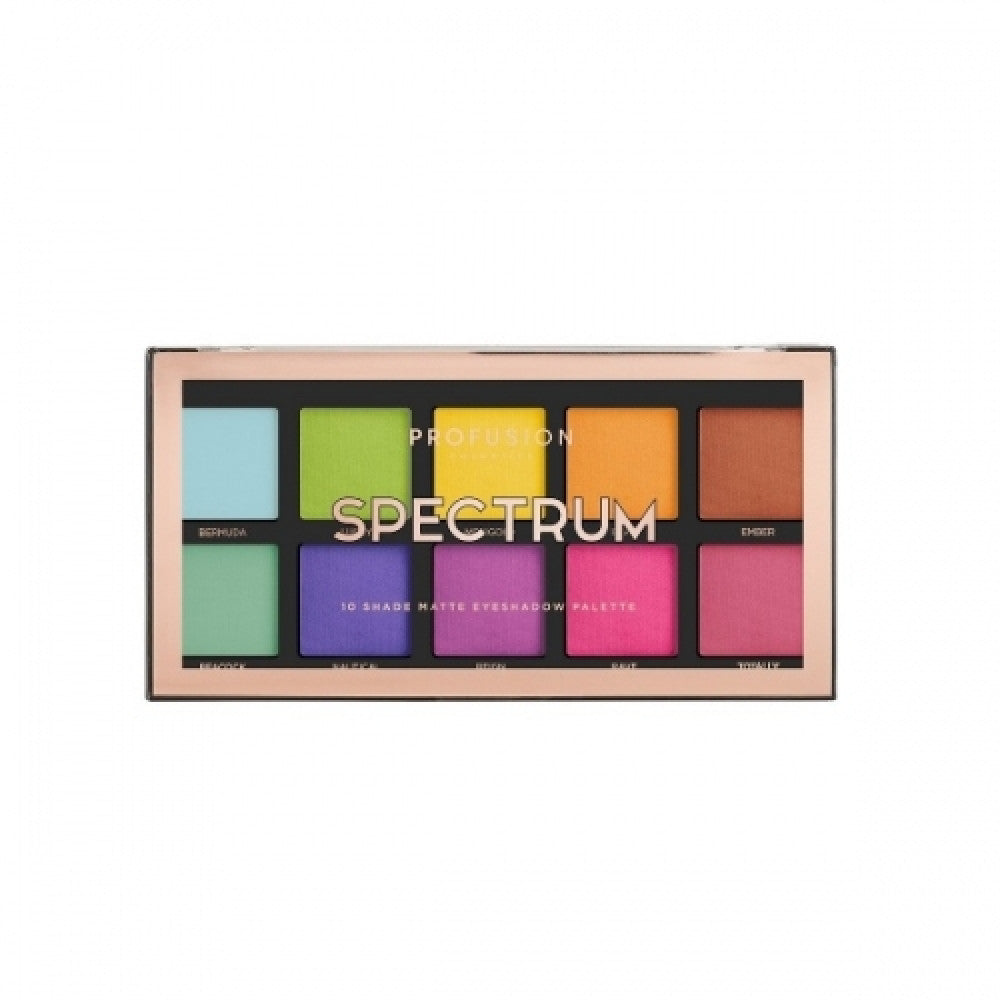 Profusion Spectrum Palette ombretti 10 Sfumature 25 g – Qathu