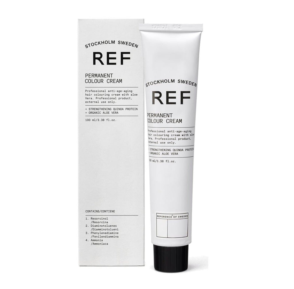 Ref Stockholm, Permanent Color, Vegan, Permanent Hair Dye 12.3 Light ...