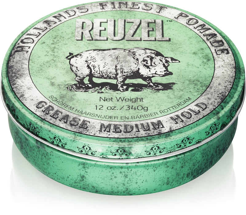 Lard Green Grease Medium Pomade 340g – Qathu