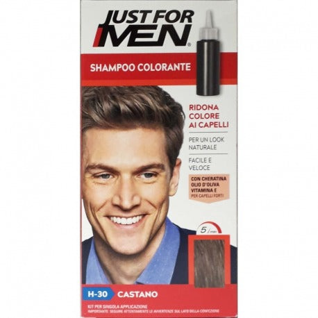 Just For Men Shampoo Colorante Castano Naturale – Qathu