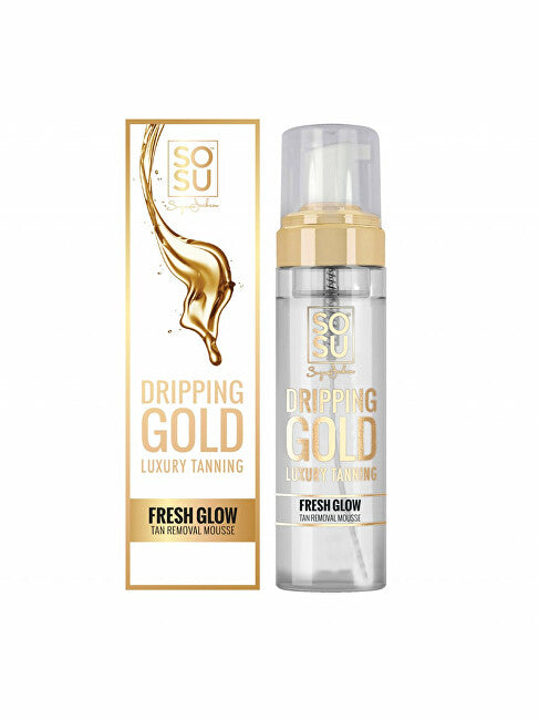Dripping gold Tan removal foam Dripping Gold Fresh Glow 150ml – Qathu