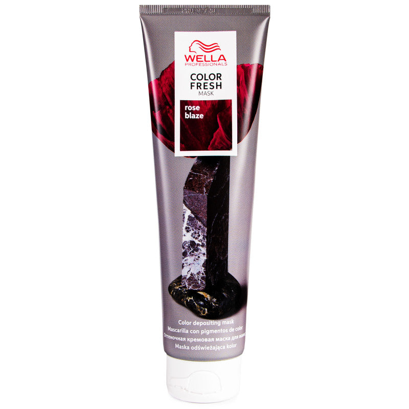 Maschera colorante Wella Color Fresh Rose Blaze Mask 150ml – Qathu