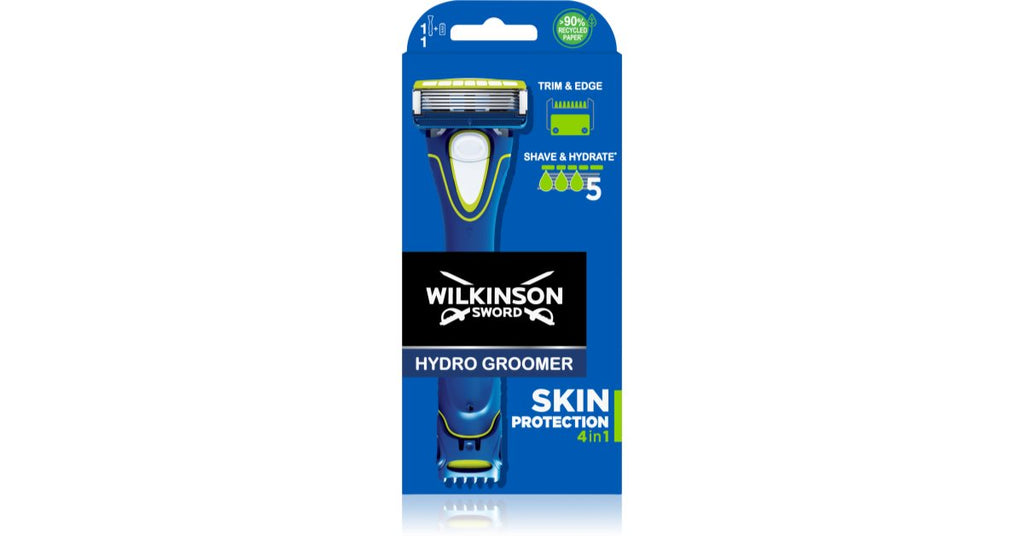 Spade Wilkinson Battery operated razor + 1 replacement head Hydro 5 ...